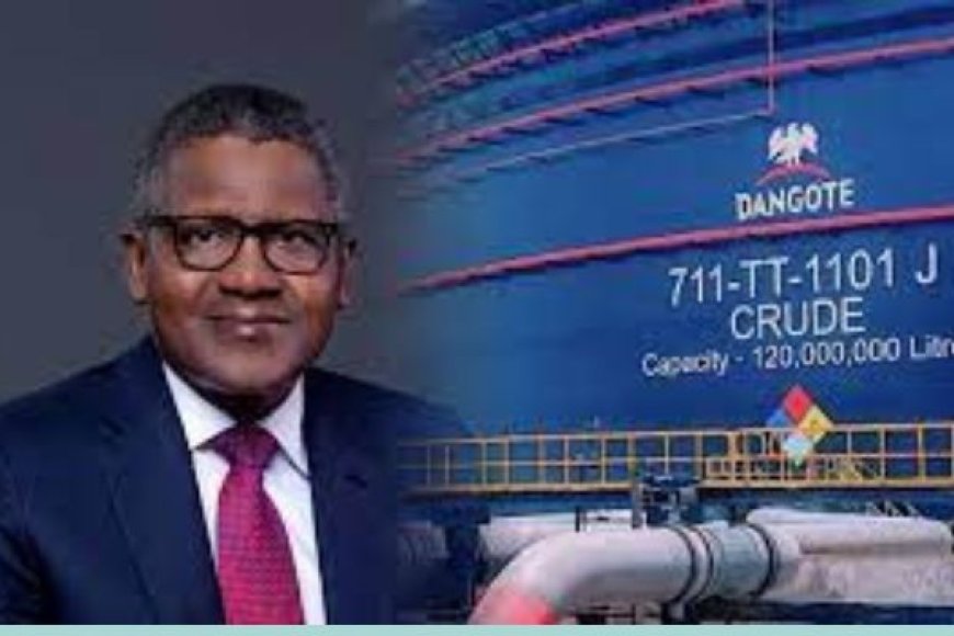 Dangote Refinery Halts Naira Sales Amid NNPCL Crude Supply Disruptions - Probitas Report - News ...